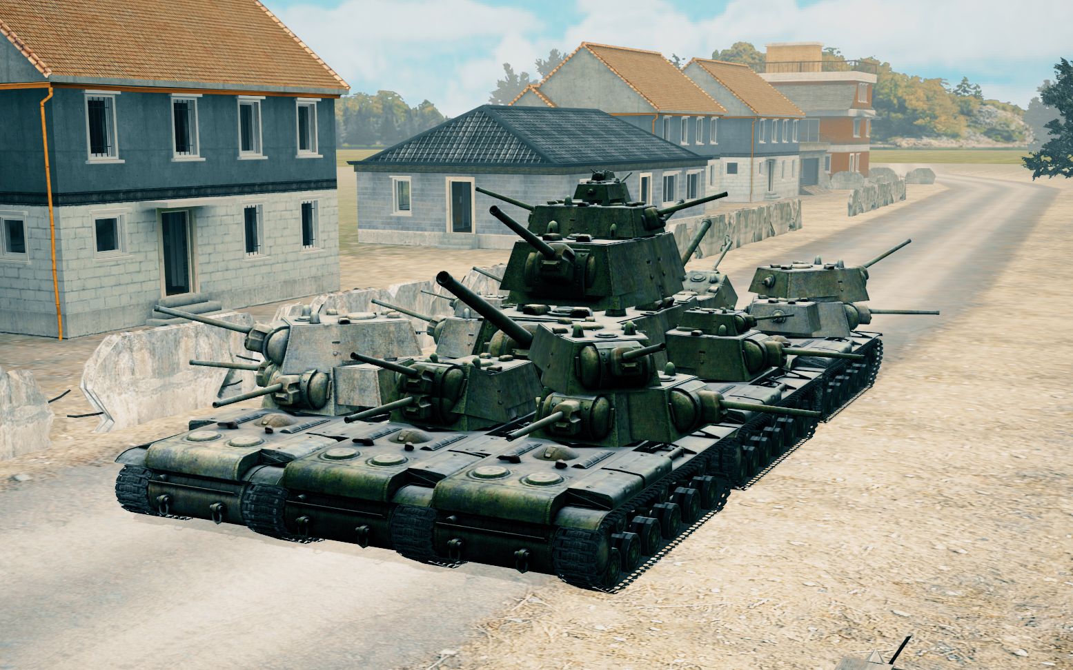 吃鸡中惊现KV-44坦克的弟弟：KV-11{SFM动画}_哔哩哔哩_bilibili