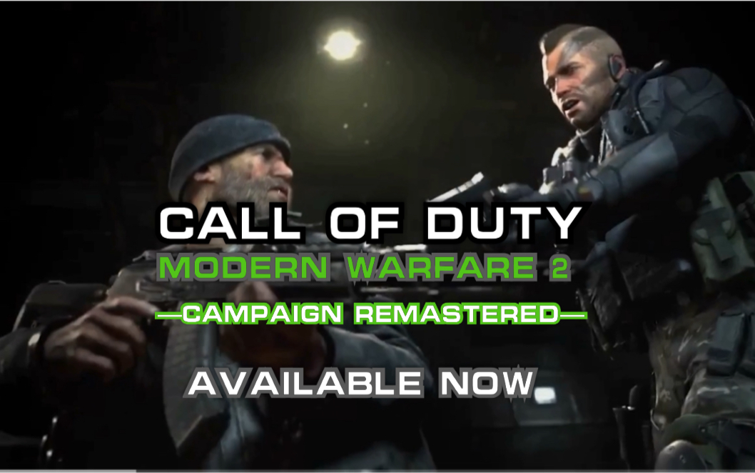 【COD6重制版】官方宣传片！1080P_哔哩哔哩_bilibili