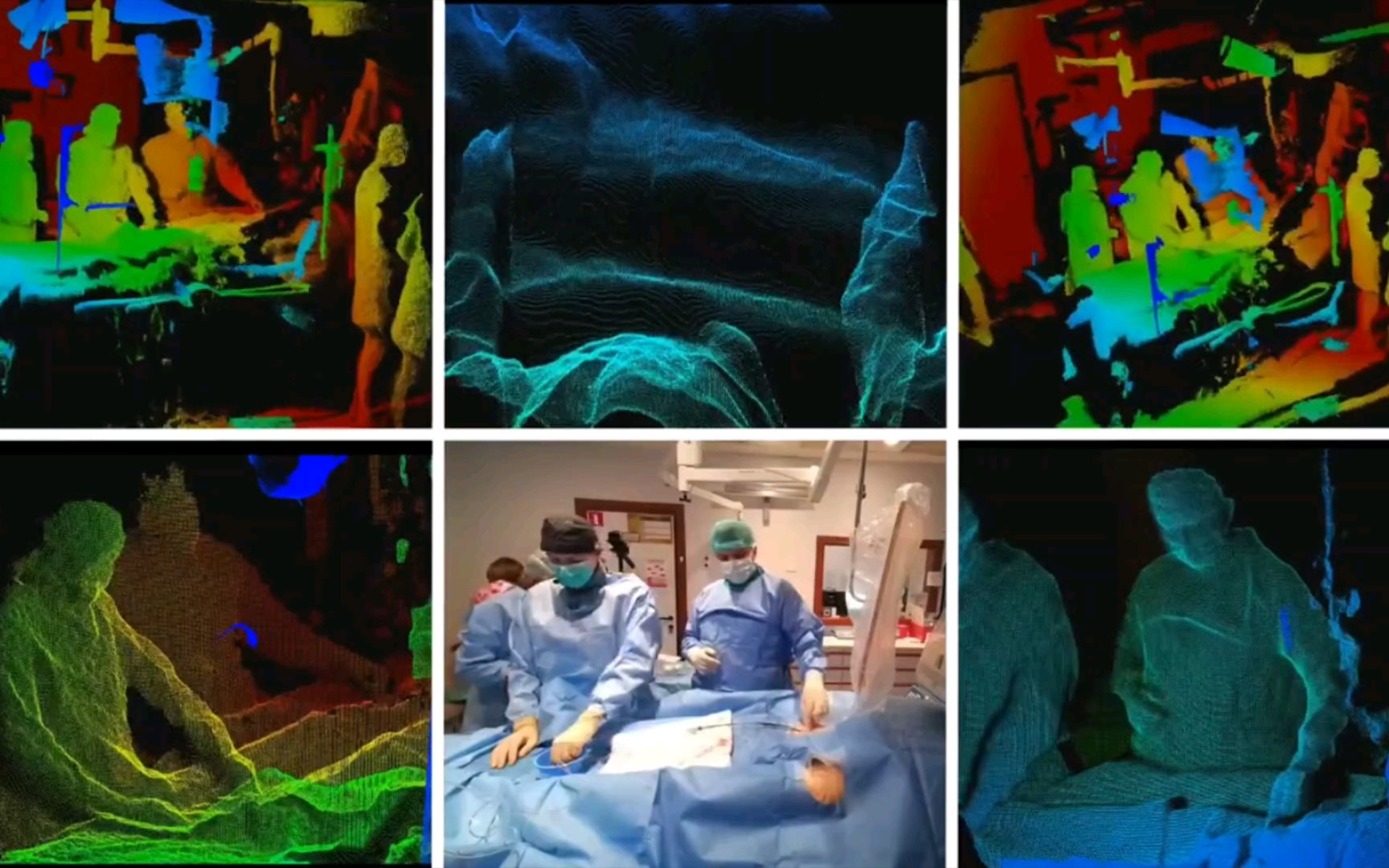 多台Azure Kinect多角度录制，医院手术室场景。为未来的5G远程机器人治疗做准备_哔哩哔哩_bilibili