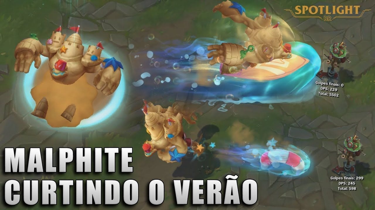 泳池派对 莫菲特皮肤预览 - LOL英雄联盟-TAKERA-TAKERA-哔哩哔哩视频