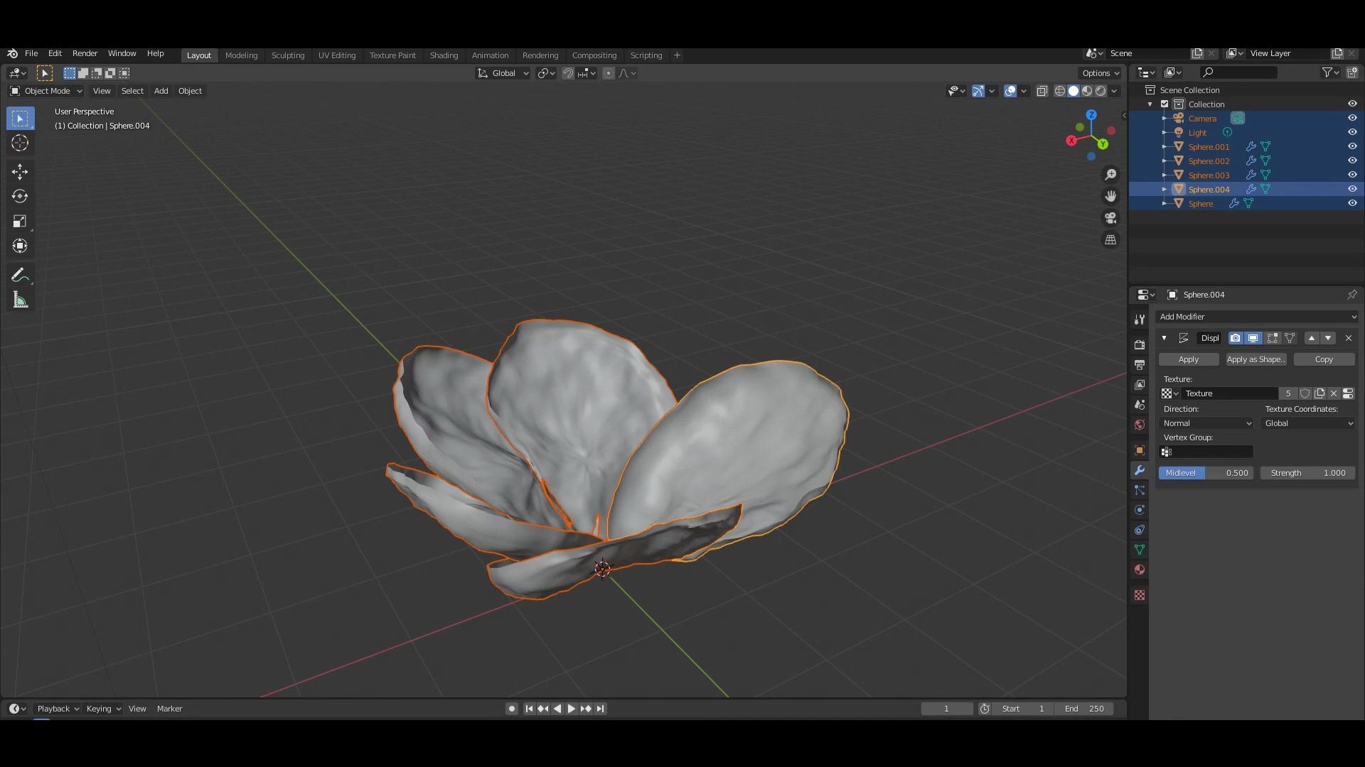 3分钟做花 Make flowers in 3 minutes | Tutorial | Blender_哔哩哔哩_bilibili