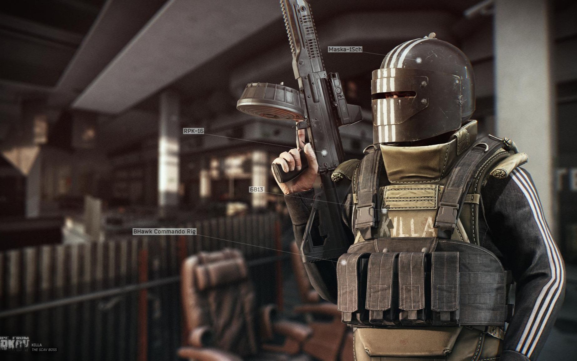 60秒无伤速刷killa方法，一天刷出阿迪王_哔哩哔哩_bilibili