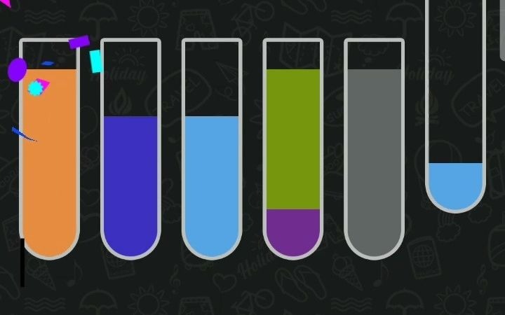 water sort puzzle 6770_哔哩哔哩_bilibili