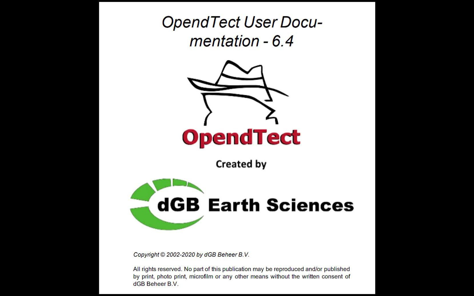 OpendTect 6.6简介（实习作业）（2.2.3.1）_哔哩哔哩_bilibili