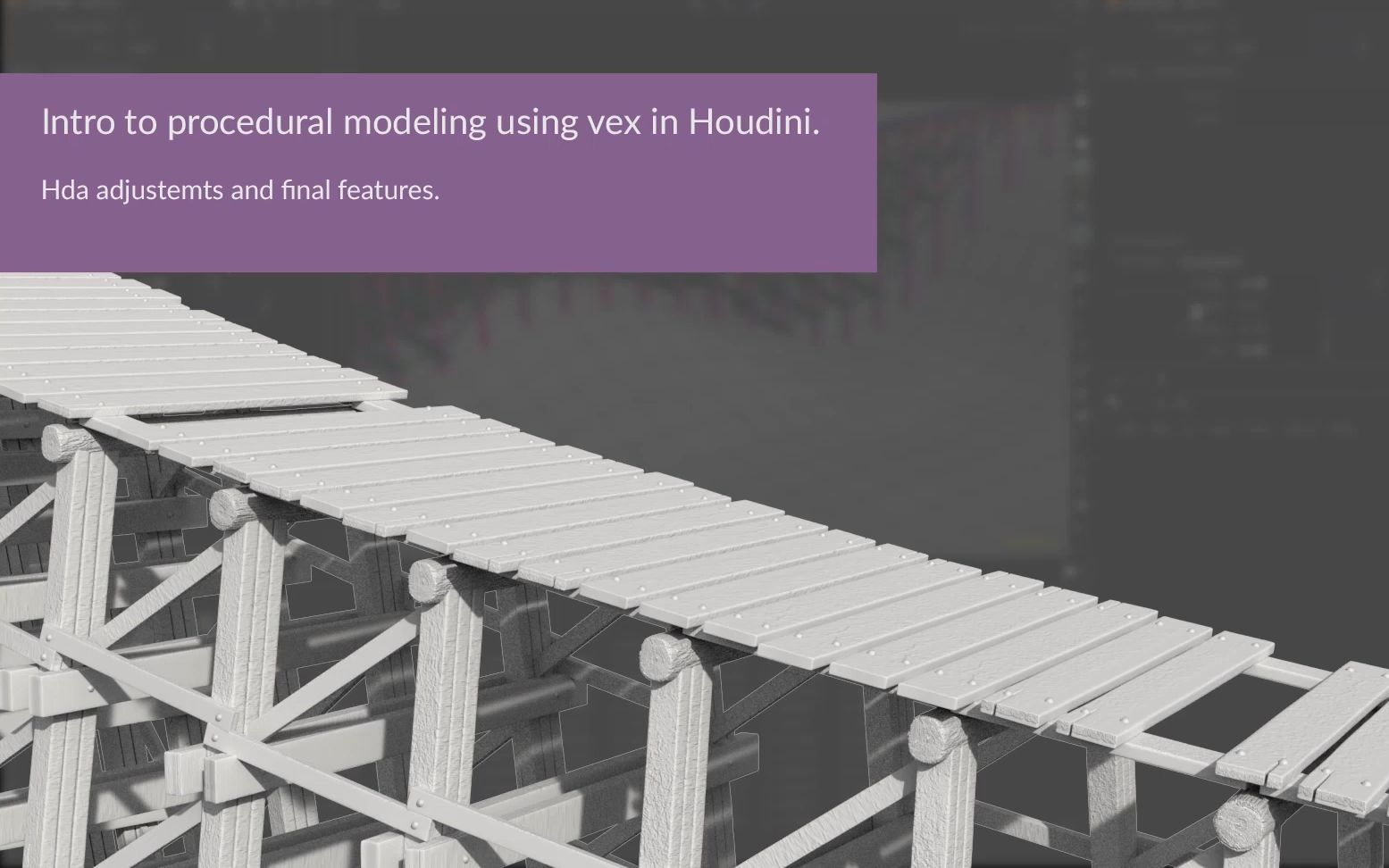 Houdini程序化建模教程Procedural Modeling With VEX_哔哩哔哩_bilibili
