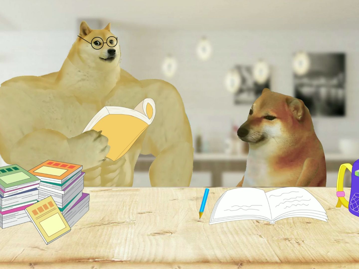 老爸又给我上课了，这次难不倒我-cheems小电影-cheems小电影-哔哩哔哩视频