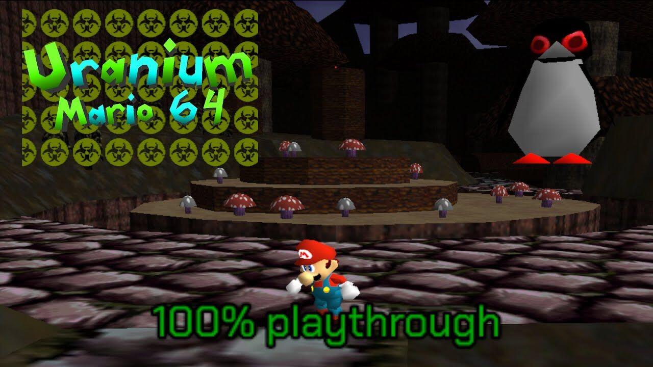 [WinterSM64]Uranium Mario 64 - 100% playthrough - 哔哩哔哩