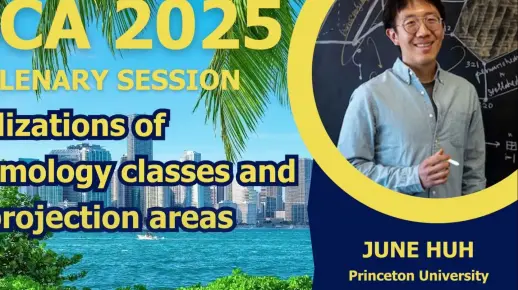 June Huh - Realizations of homology classes and projection areas 同调类的实现 ...