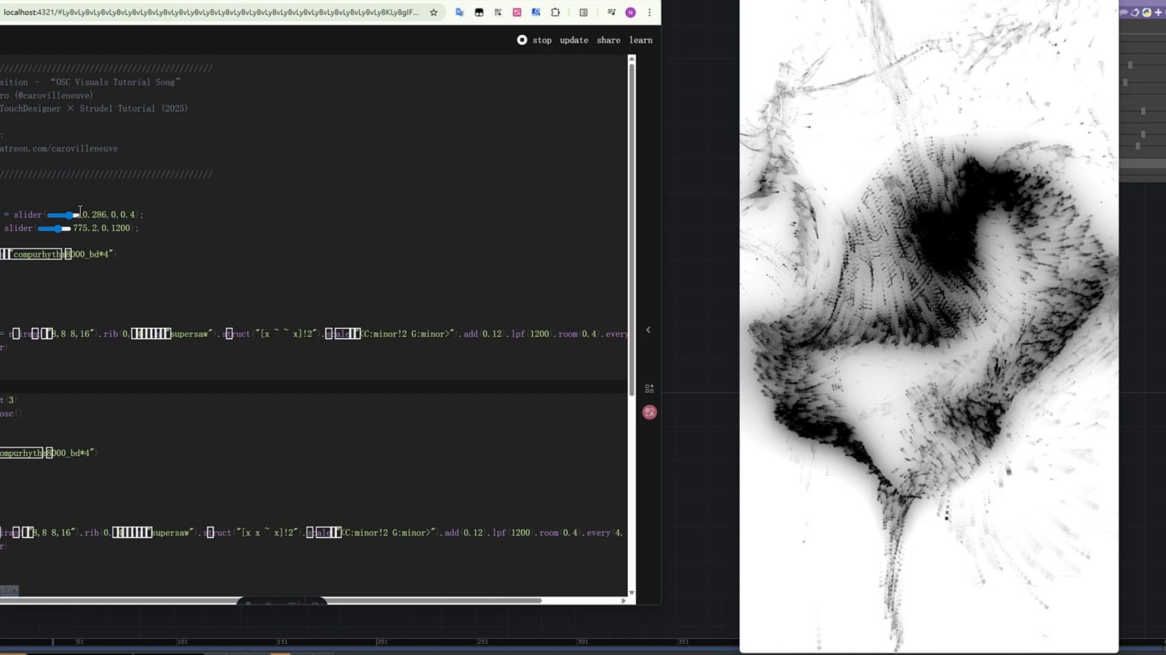 【TouchDesigner x Strudel】基于OSC协议的Live Coding视听互动实验-wisdomscience ...
