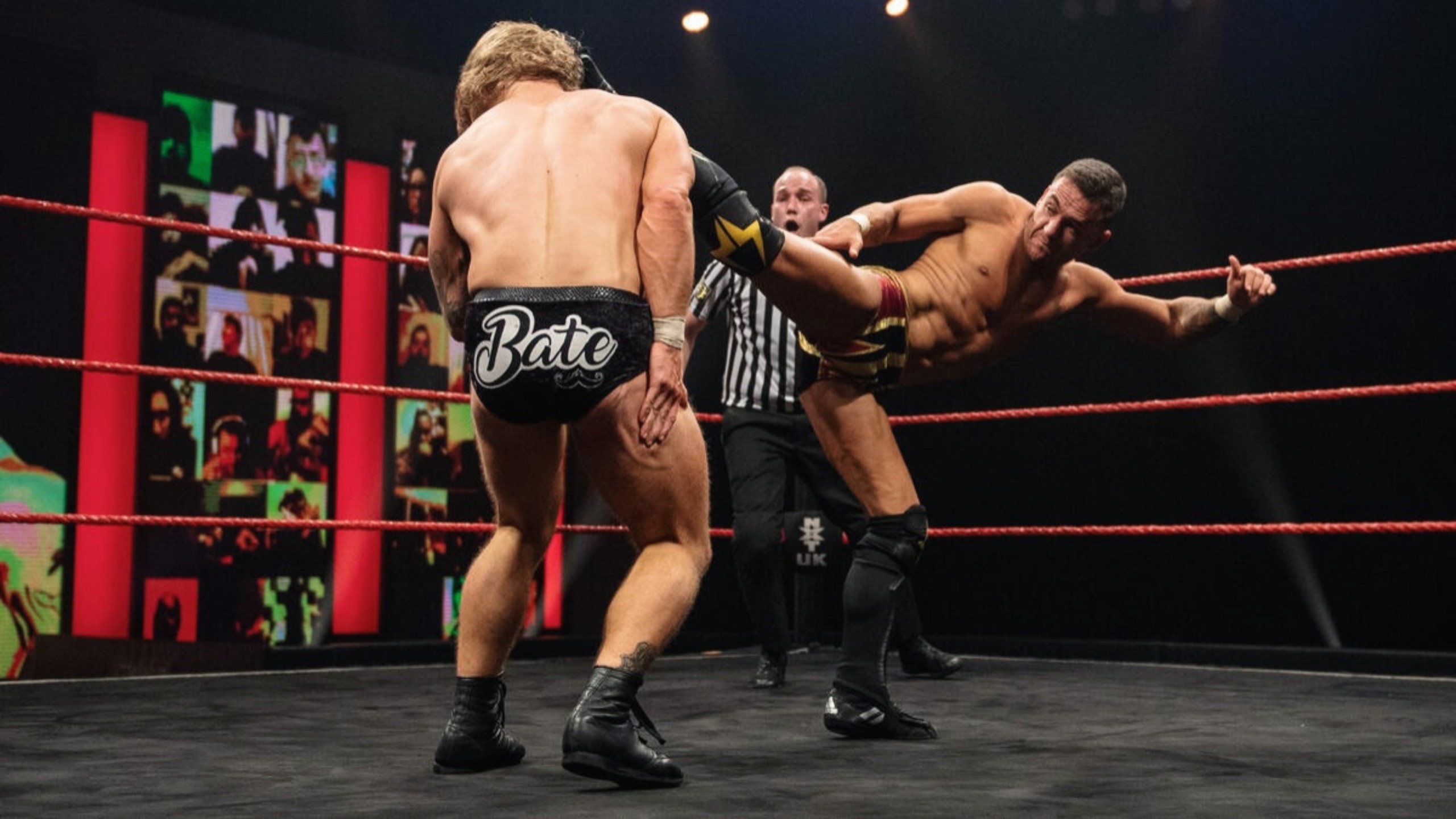 【NXT】2021年NXT UK第145期，NXT UK遗产杯头衔赛，A-Kid (Axiom) vs 泰勒贝特Tyler Bate！(原声 ...