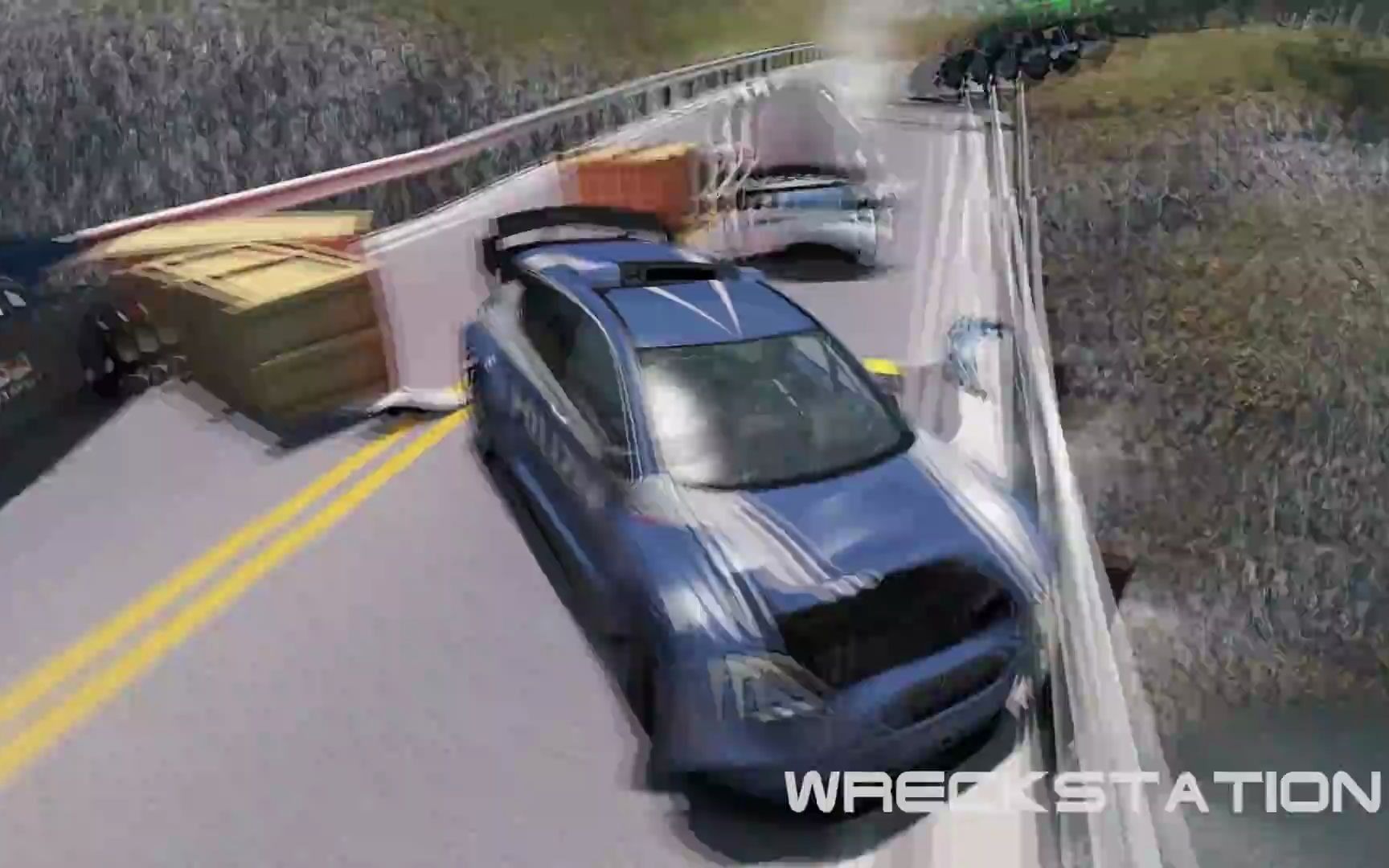 危桥事故#8 - Beamng drive - WreckStation_哔哩哔哩_bilibili