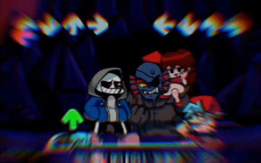 FNF Red Megalovania Remix_哔哩哔哩bilibili
