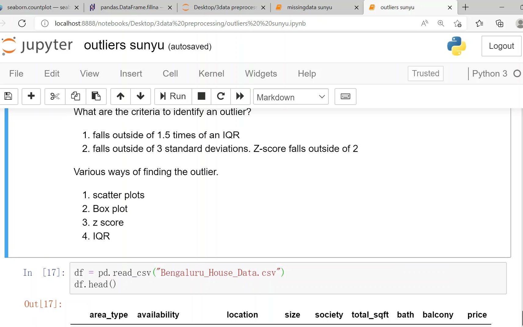 离群点检测与去除 detect and remove outliers_哔哩哔哩_bilibili