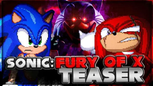 Sonic Fury of X sprite animation || 预告_哔哩哔哩_bilibili
