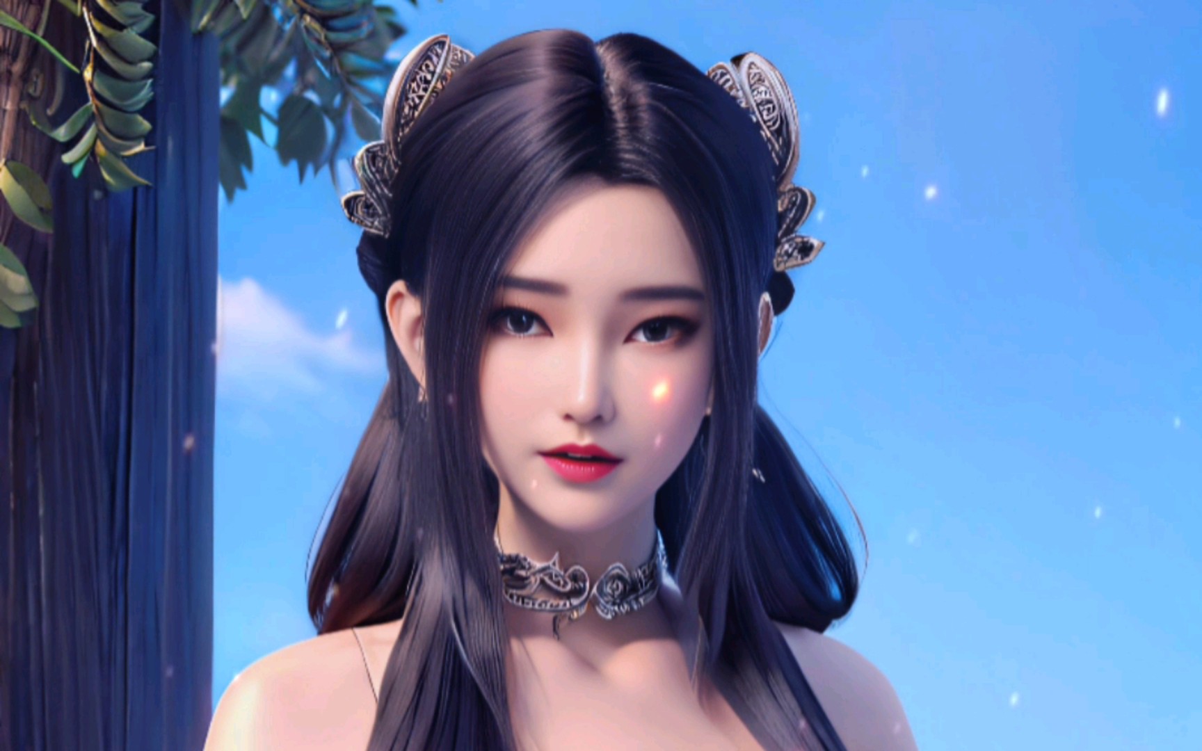 【AI绘画】完美世界秦怡宁内衣穿搭展示系列