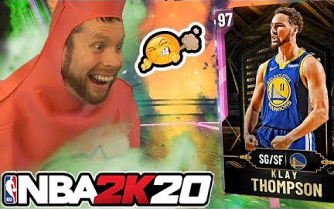 【NBA2K20】- Troydan：我为了粉钻汤普森变成了个屁？！_哔哩哔哩_bilibili