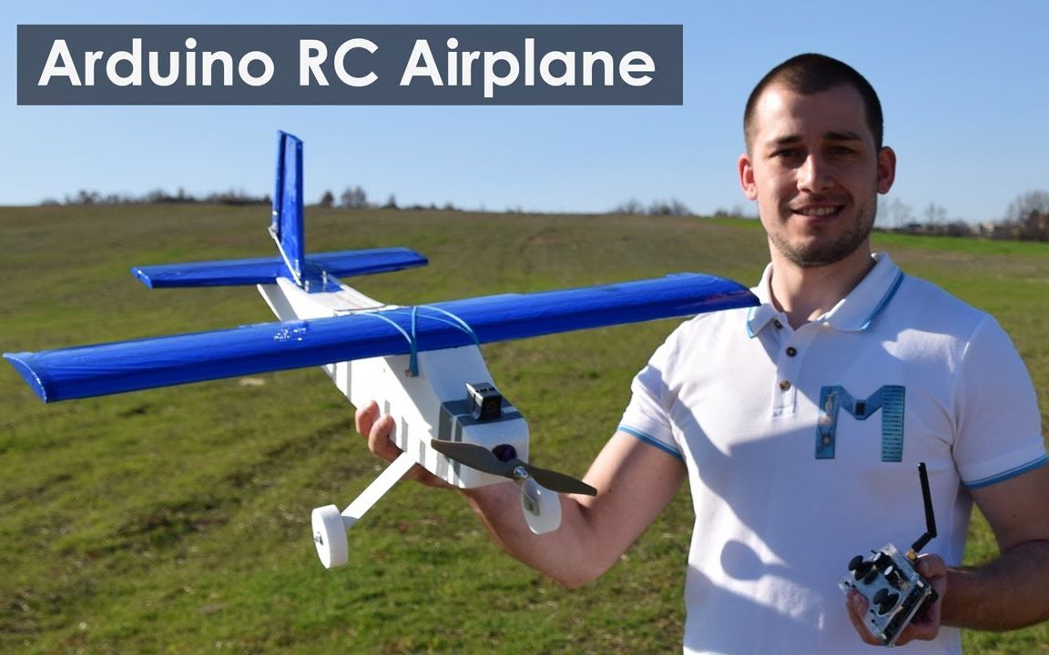 100%DIY的Arduino RC飞机[How To Mechatronics]_哔哩哔哩_bilibili