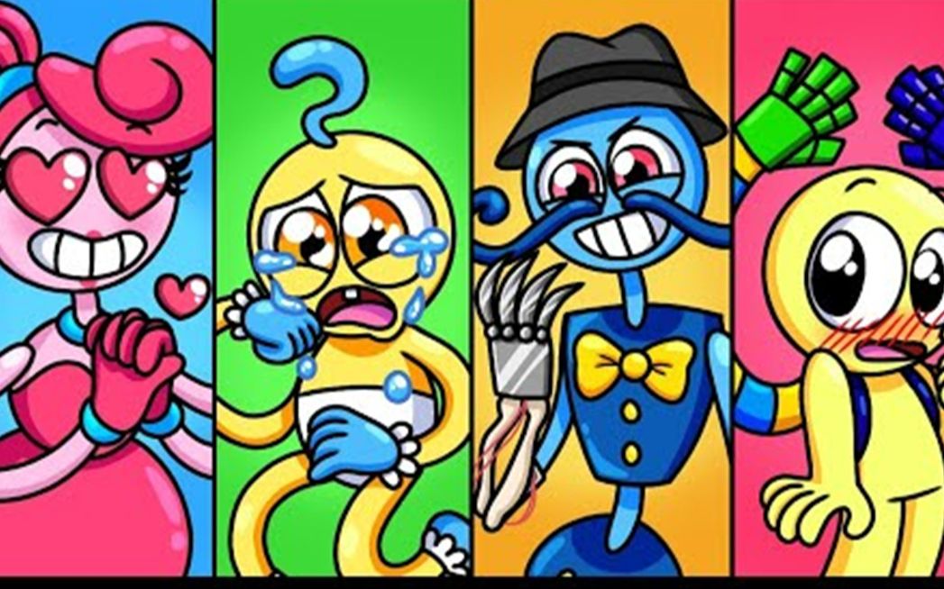 【Poppy Playtime】最好的Poppy游戏时间，第二章，Mommy一家和玩家_哔哩哔哩_bilibili