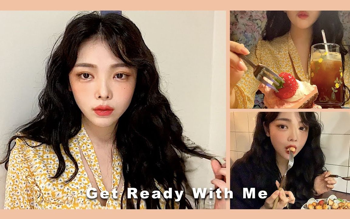 【JIYU】英文字幕 • 和我一起准备妆容+Vlog分享_哔哩哔哩_bilibili