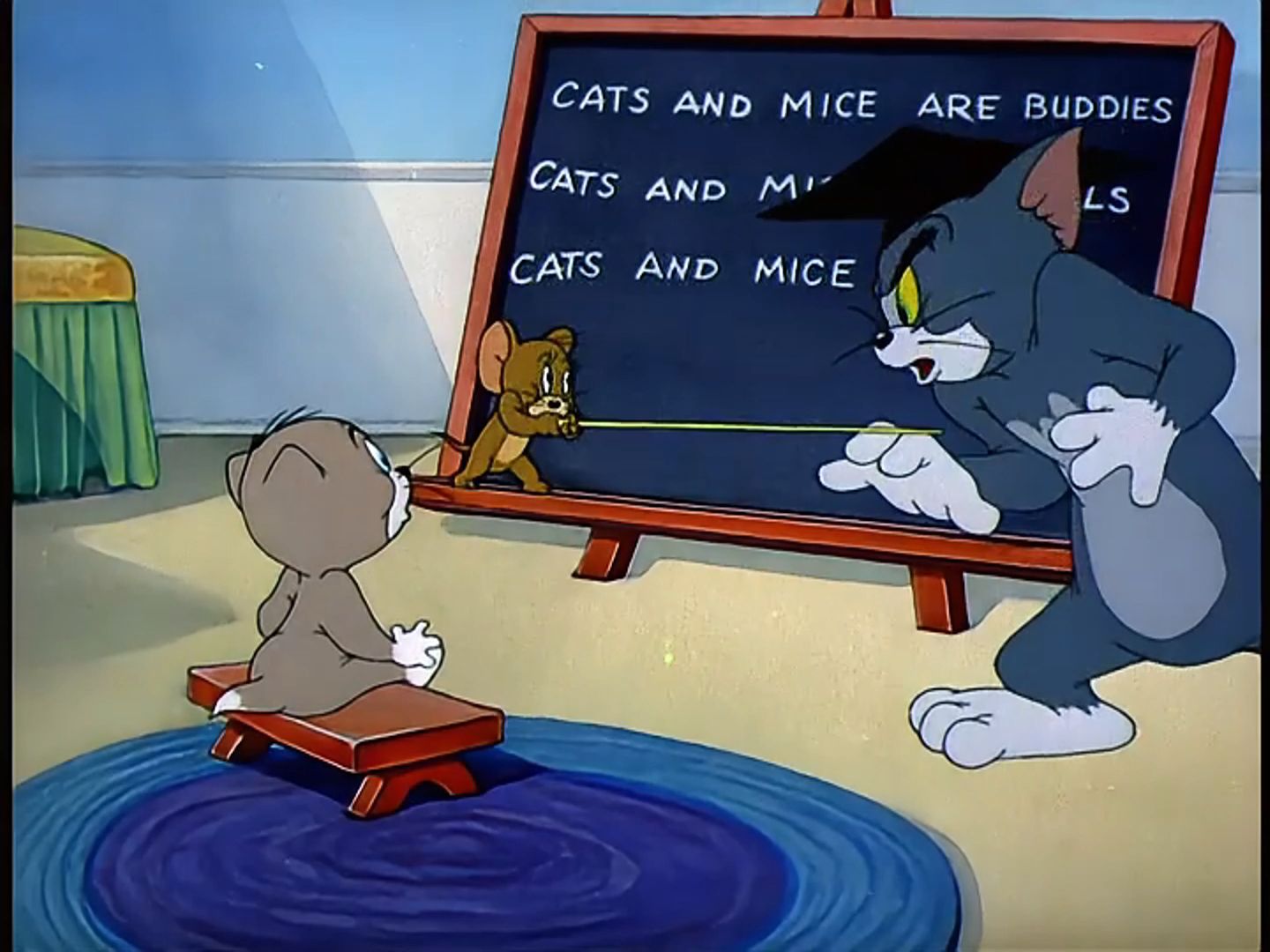 Tom and Jerry|第037集：博士教学班【4K修复版】（ps：左声道：解说版；右声道：纯享版）-枣泥蛋糕儿-枣泥蛋糕儿-哔哩哔哩视频