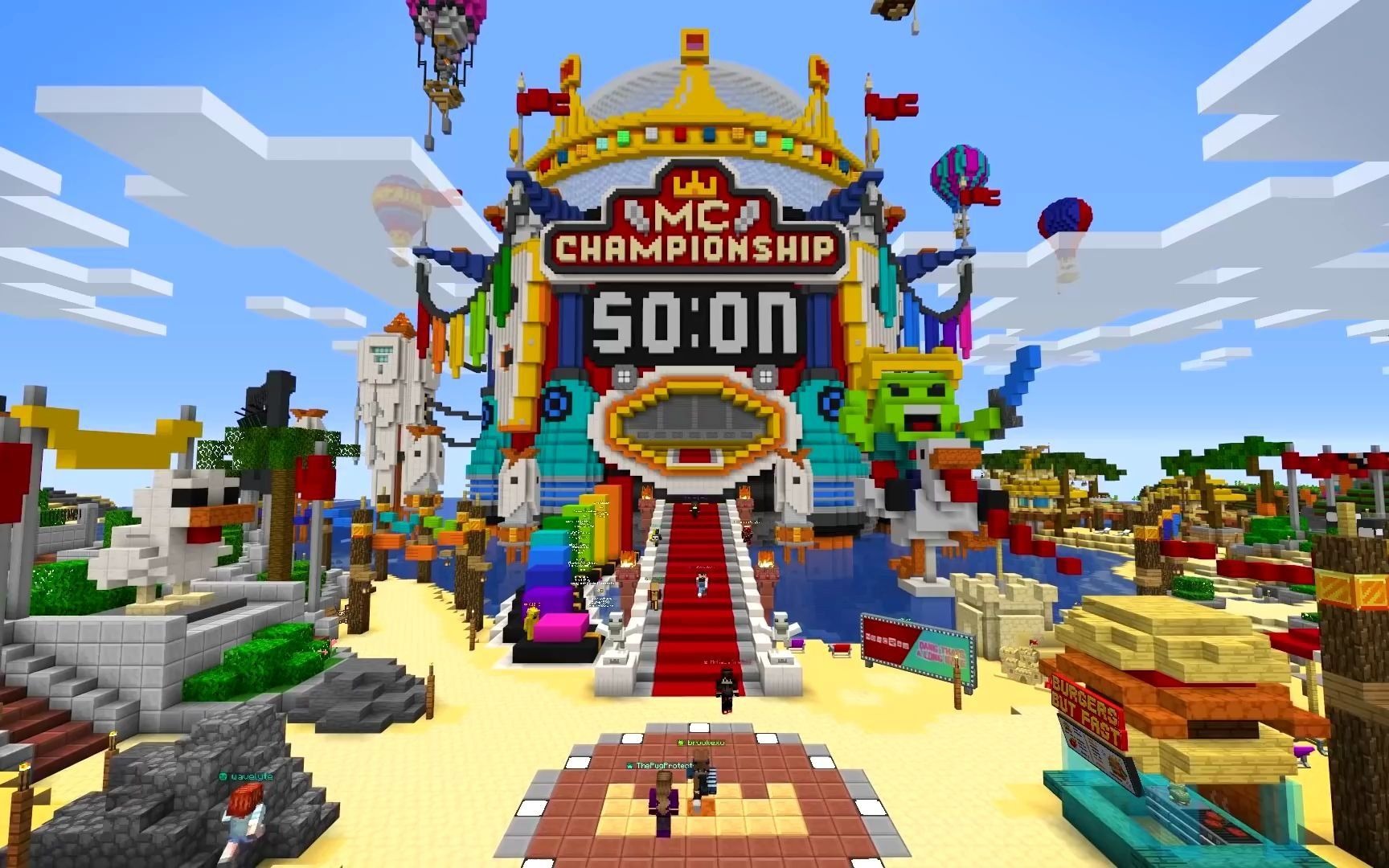 【MCC14】MC Championship 14 -地图更新！第二季开始！(2021年5月)_我的世界