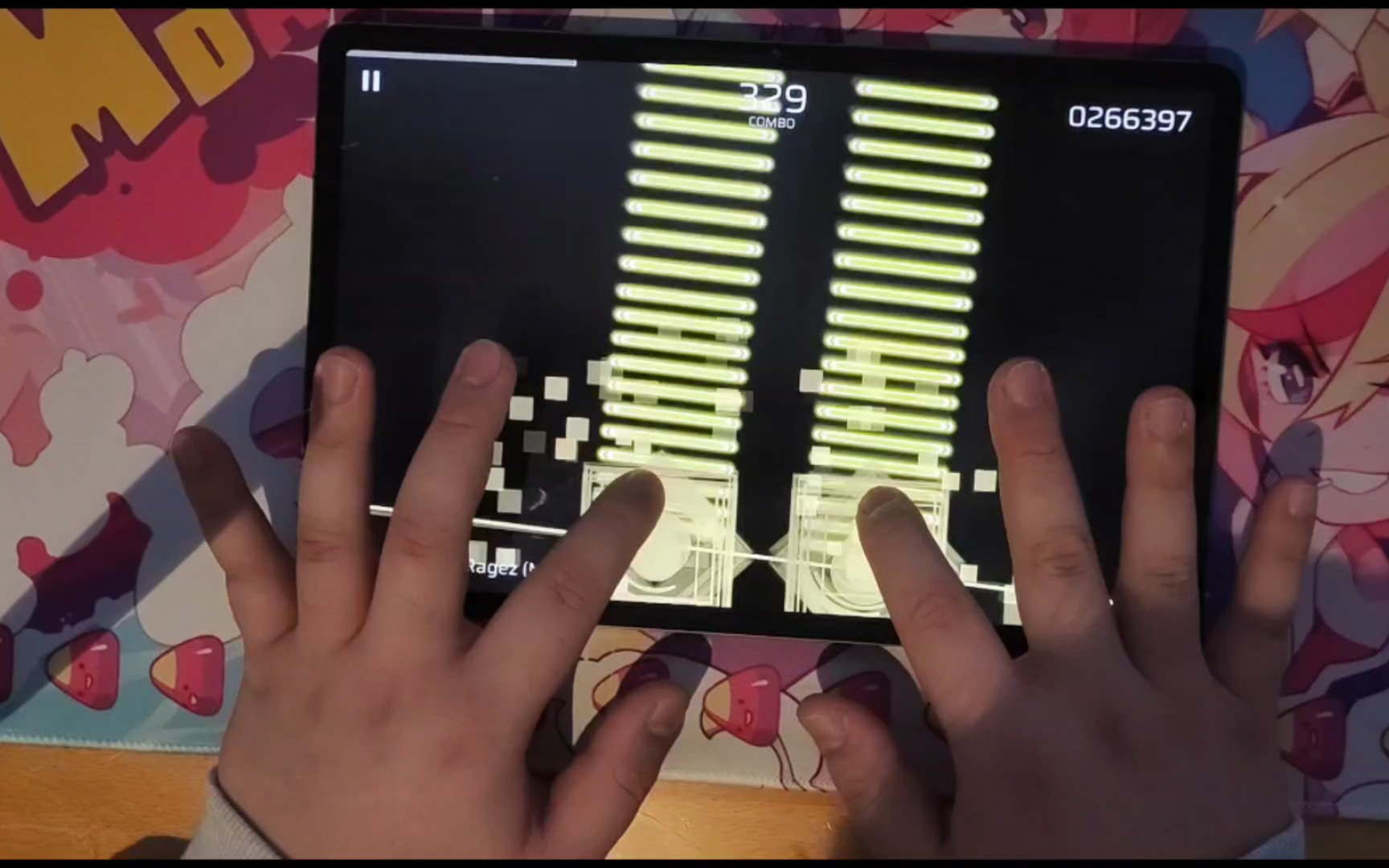 「phigros/噩梦终结」legacy章魔王Non-Melodic Ragez (MUG Edit) AP！_哔哩哔哩bilibili ...