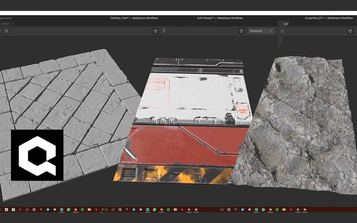 如何在Mixer中混合材质_哔哩哔哩_bilibili