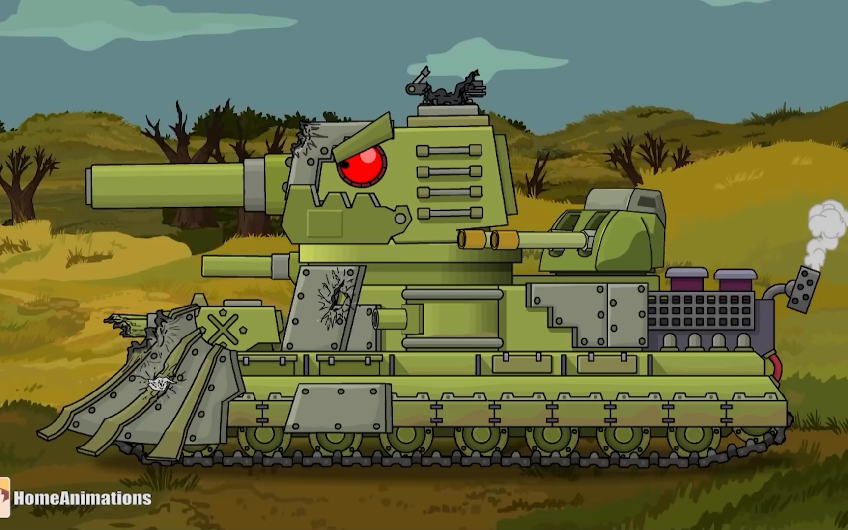 坦克动画：我要烧掉你的大脑——吉普诺斯vs figeron——坦克卡通-仔仔动画片--仔仔动画片--哔哩哔哩视频