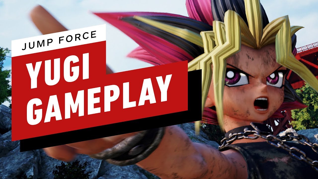 Jump Force Gameplay: Yugi Summons Slifer the Sky Dragon!_哔哩哔哩_bilibili