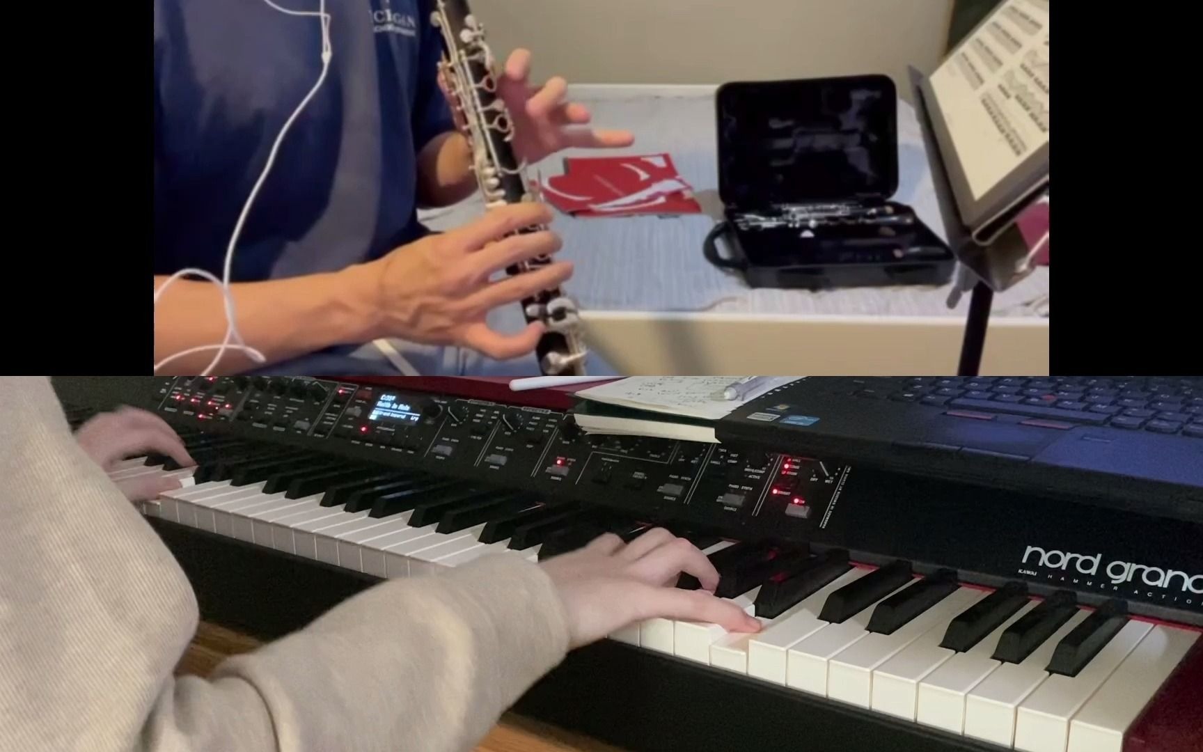 Le Api Pasculli For Clarinet and Piano_哔哩哔哩_bilibili