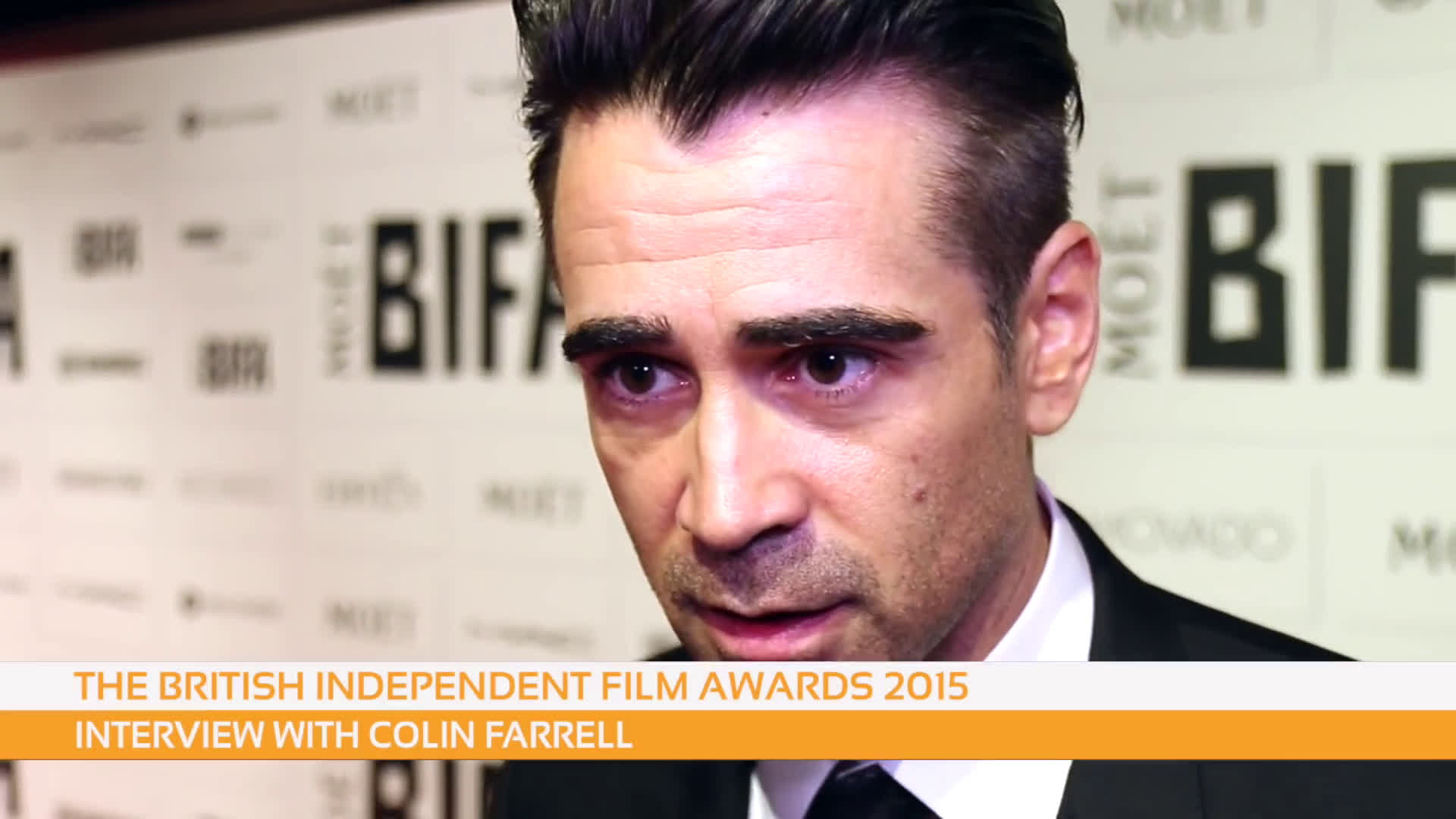 Colin Farrell interview BIFA2015 采访_哔哩哔哩_bilibili
