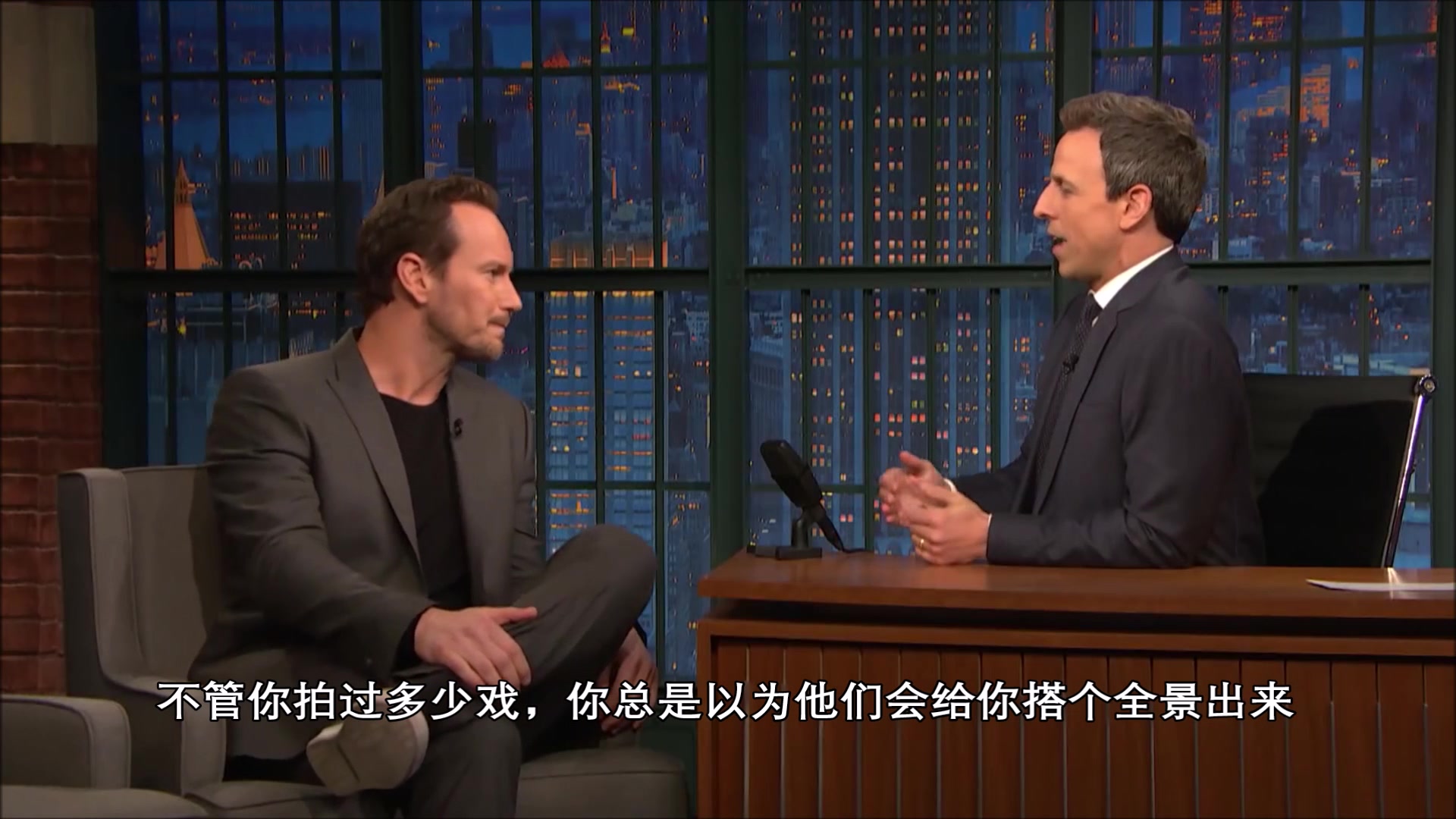 【Patrick Wilson采访】虽然打不过海王，但我能演音乐剧啊_哔哩哔哩_bilibili