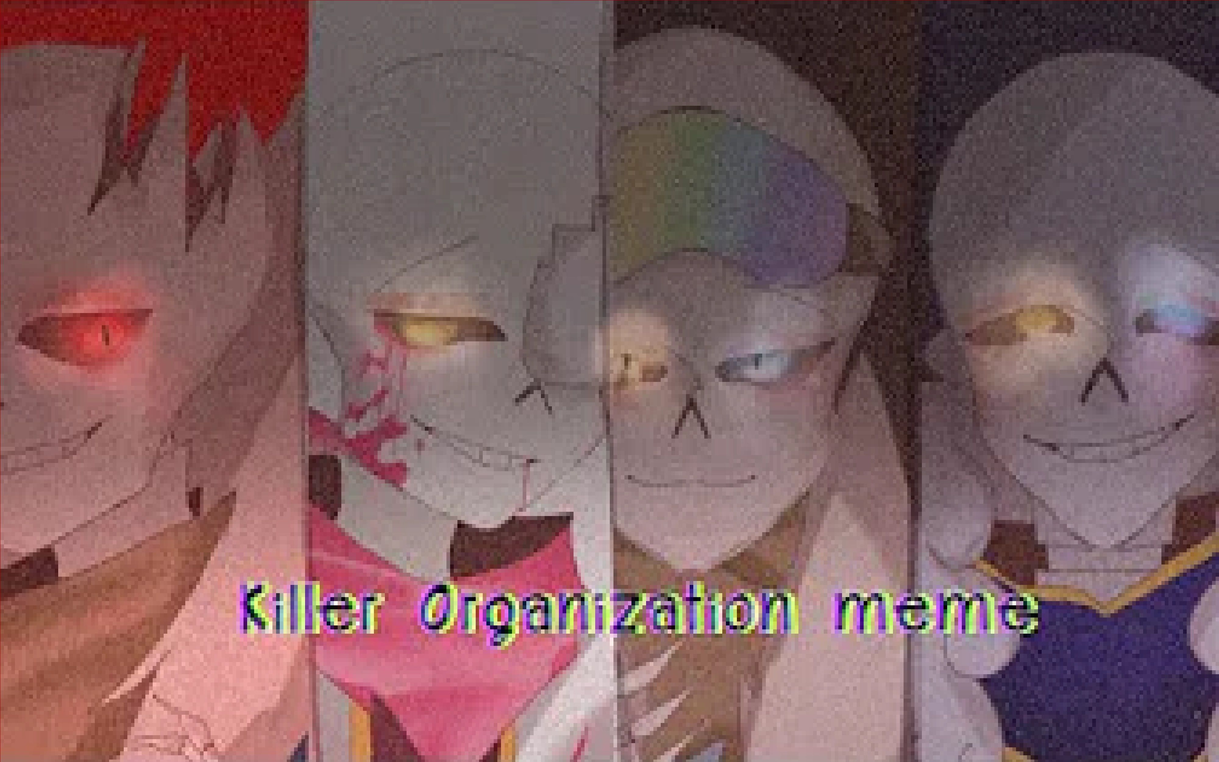 【Undertale过于帅意】[Au/Gift]killer organization meme|undertale au,_哔哩哔哩 ...