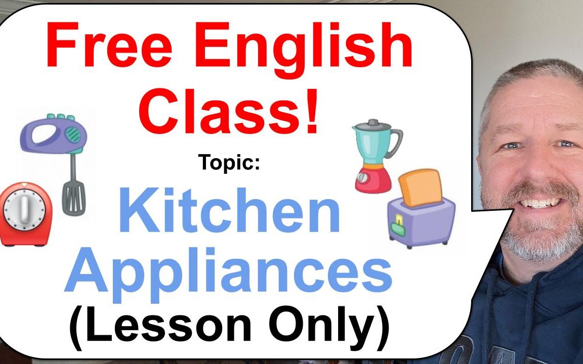 Let's Learn English! Topic: Kitchen Appliances! 👨🏾‍🍳⏲️👩‍🍳-Bob-the ...