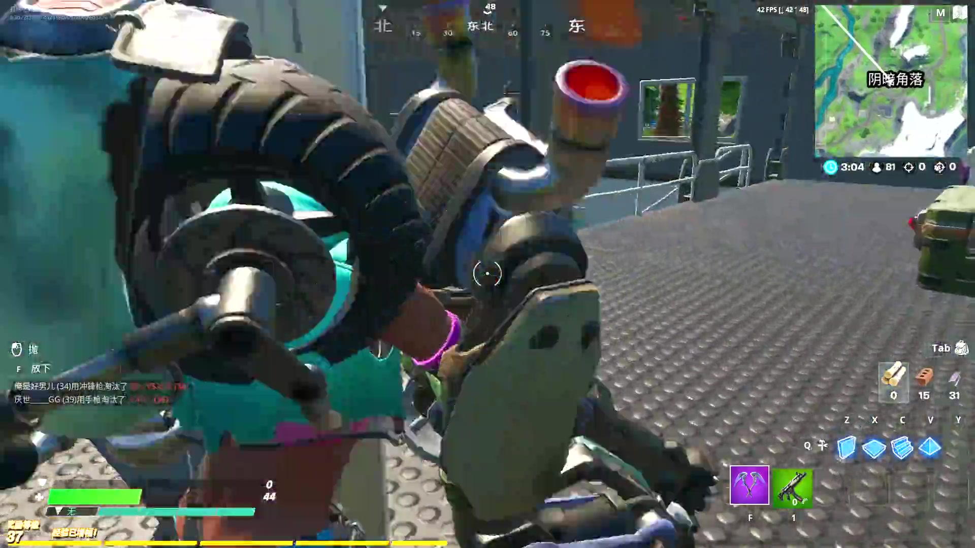 fortnight#3. 勇闯阴暗角落！_哔哩哔哩_bilibili