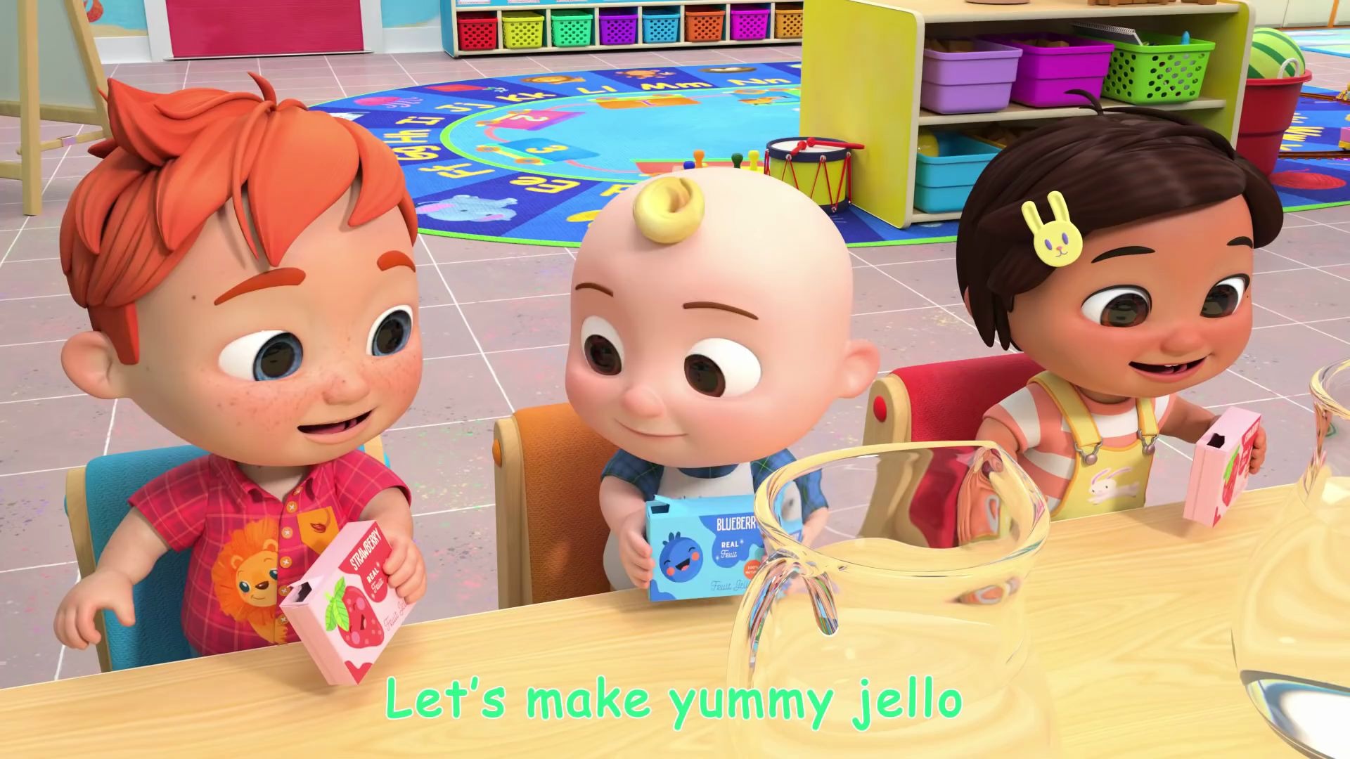 【CoCoMelon】Jello Color Song 果冻颜色歌_哔哩哔哩_bilibili