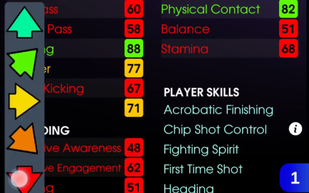 efhub迎来两个新功能更新 查看状态对数值的影响 球员对比界面自定义修改加点efootball2023