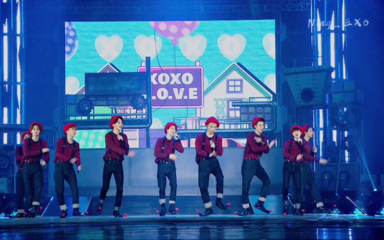 【EXO】青春三部曲《XOXO+Lucky+3.6.5》演唱会超清现场-Cheesecat芝士小摸-播放列表-哔哩哔哩视频