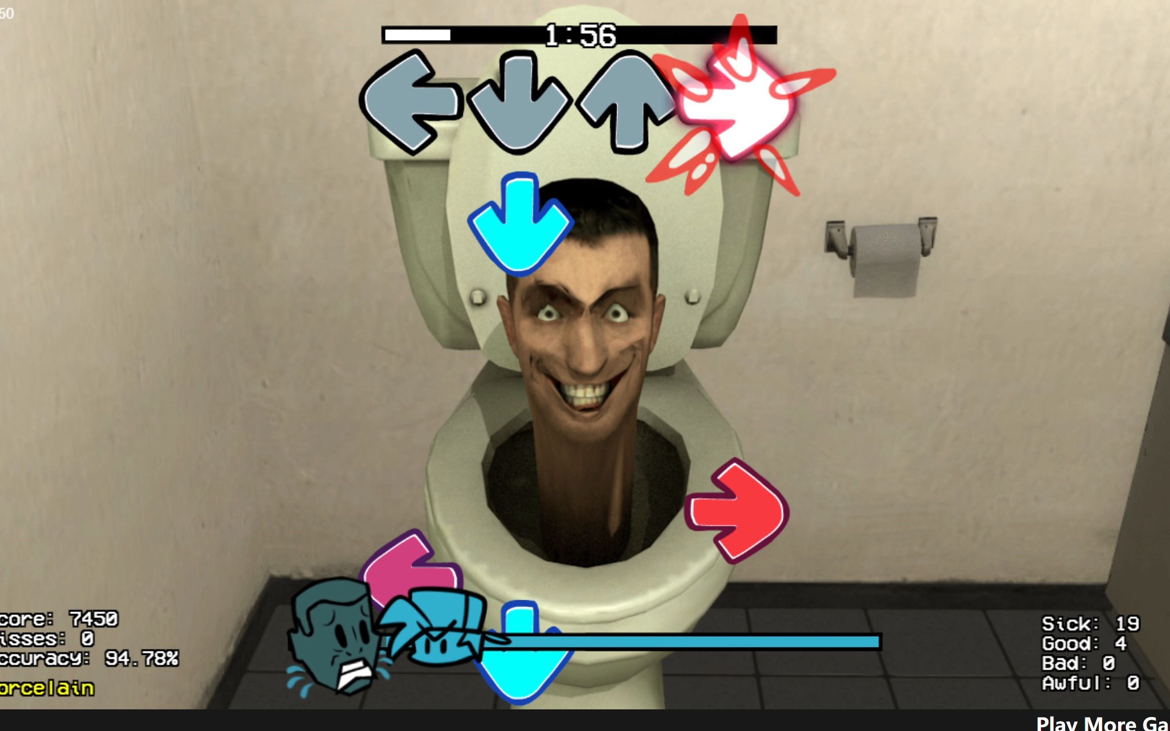 FNF优质模组 VS Convict & Deimos | One Shot Mania (Pico's School）