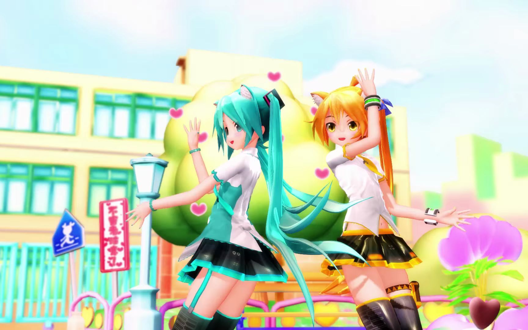 【MMD】トゥイー・ボックスの人形劇場-Twee Box Puppet Show(Miku Appearance and Neru Akita ...