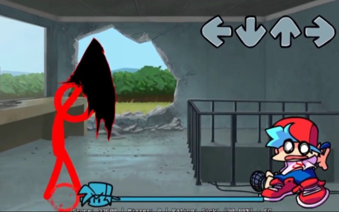 超丝滑！fnf优质模组 VS Animation FULL WEEK DEMO 全流程_哔哩哔哩bilibili