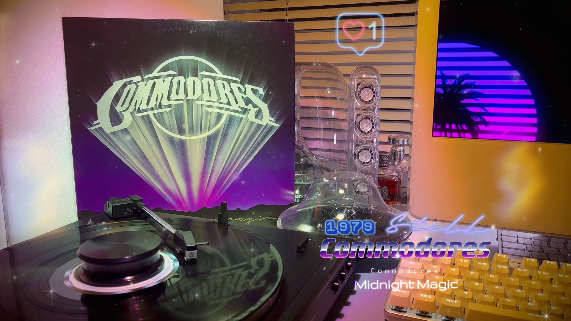 【听歌】70s浪漫 一个人晚上听刚好 Commodores乐队 Midnight Magic Still LP黑胶唱片_哔哩哔哩_bilibili