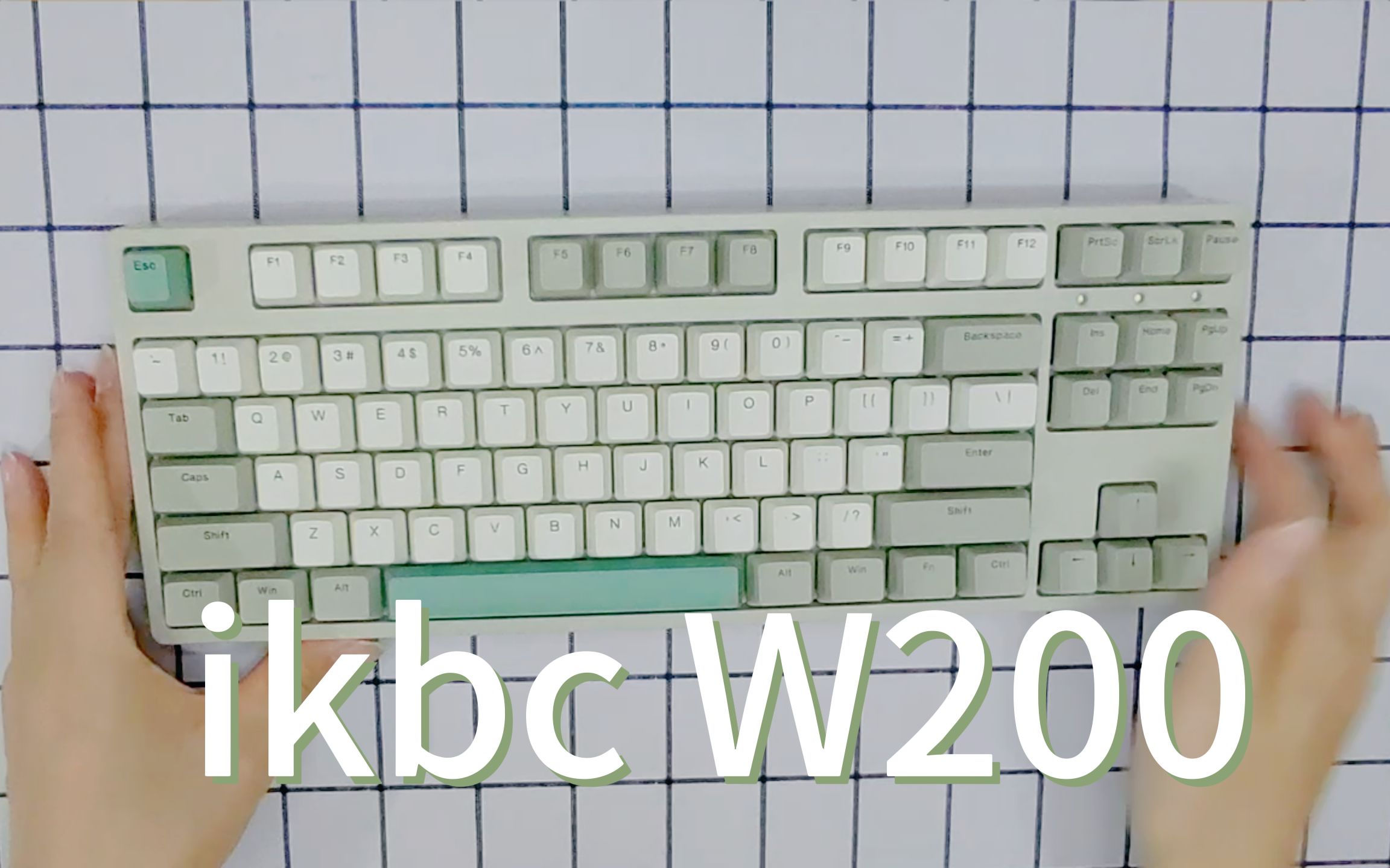 机械键盘：ikbc W200，开箱体验