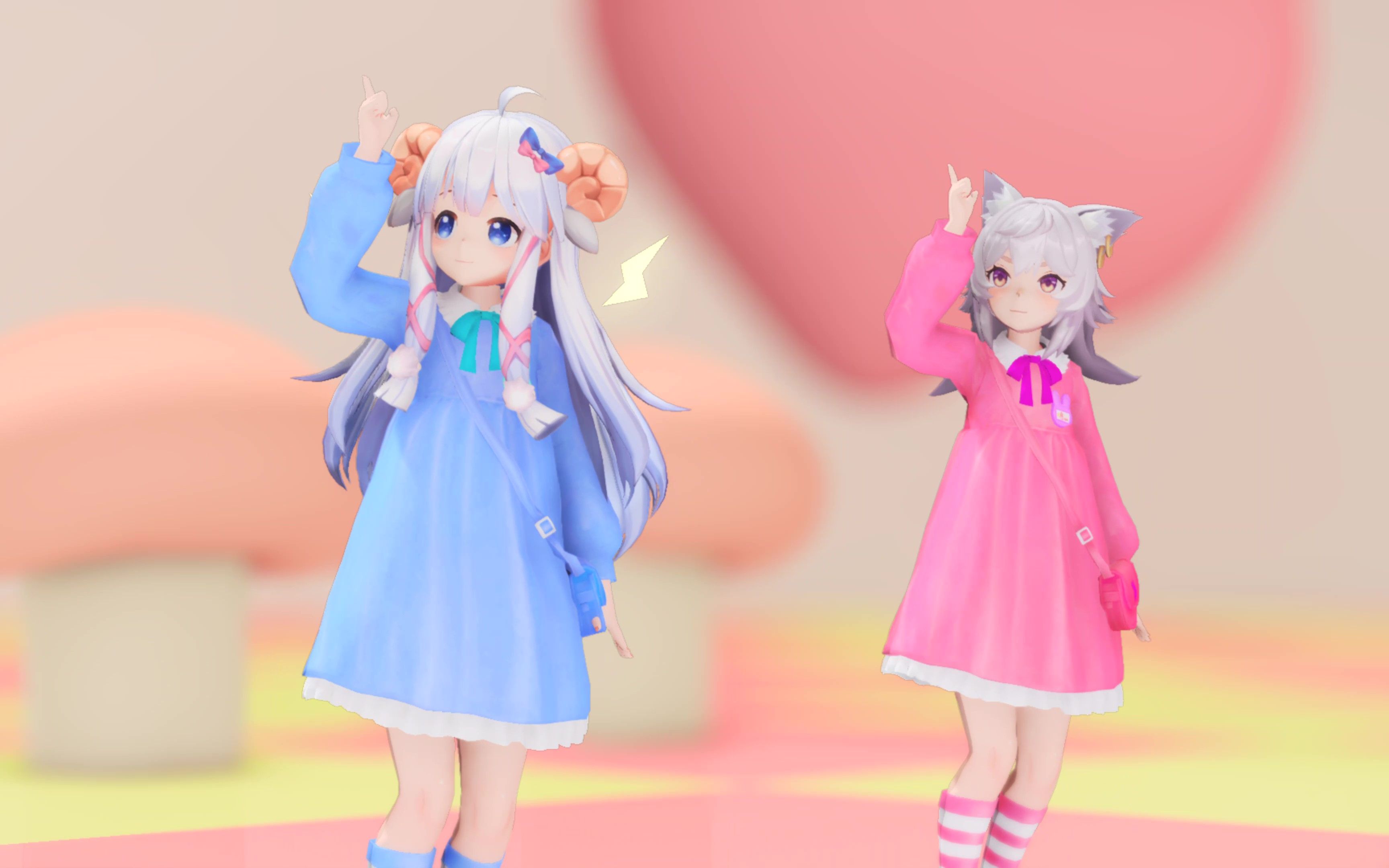 【MeUmy MMD】六一快乐 一起dancing dancing_哔哩哔哩_bilibili