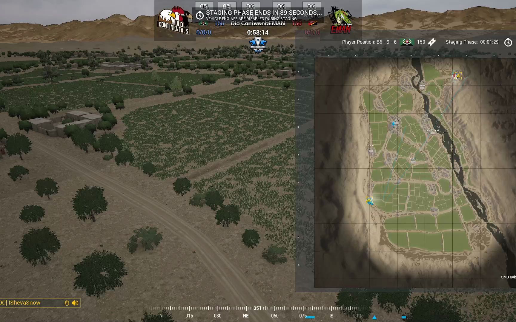 [Squad Master 2022] EMAN vs Old Continentals Week 4 Kokan AAS_电子竞技热门视频