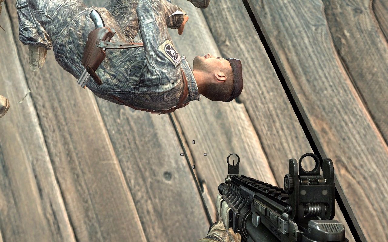 cod6成功杀死队友会怎么样？ 使命召唤6现代战争_哔哩哔哩_bilibili