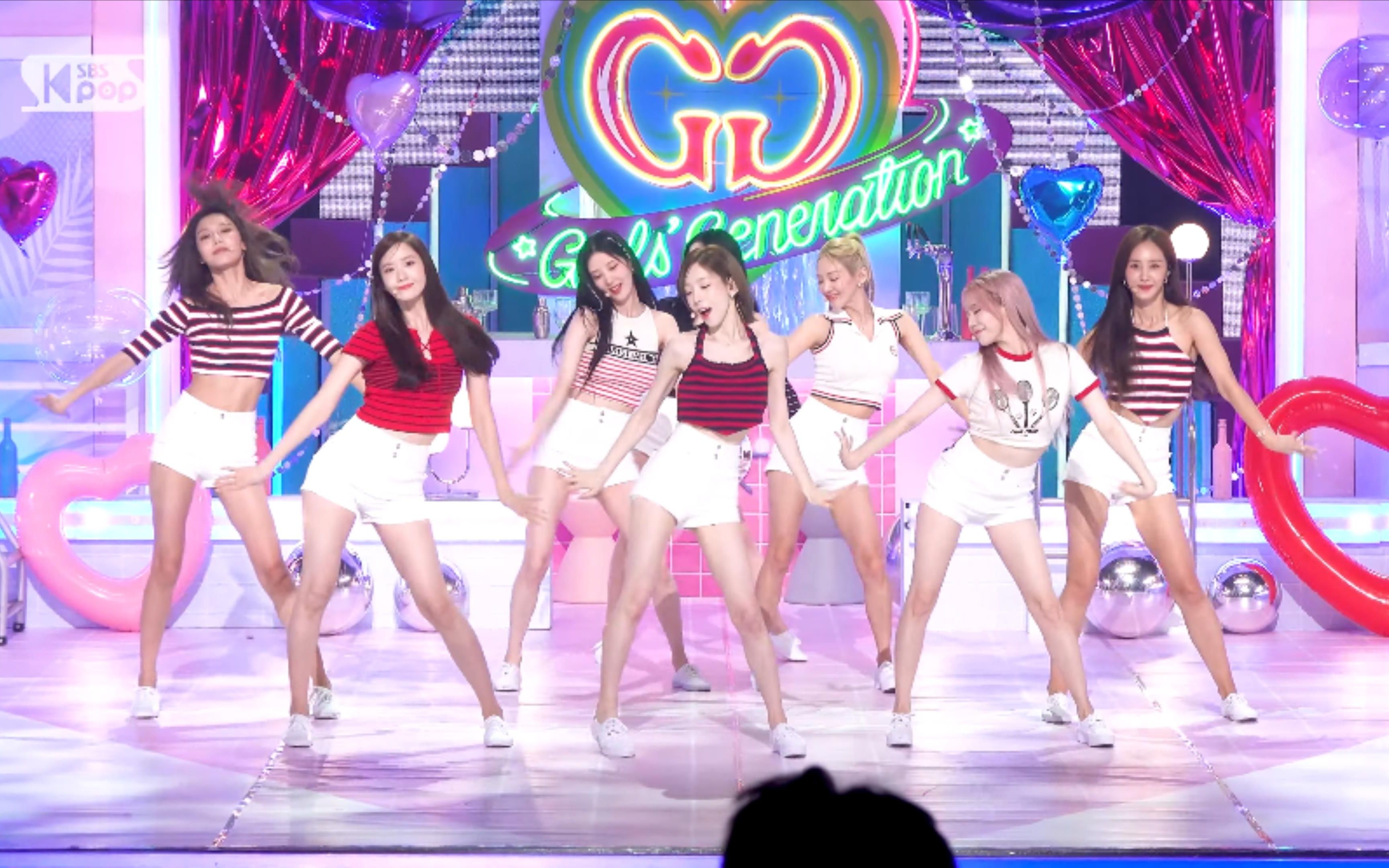 少女时代'FOREVER 1'舞台+直拍合集 (Girls' Generation FullCam)│@SBS Inkigayo 220821 ...
