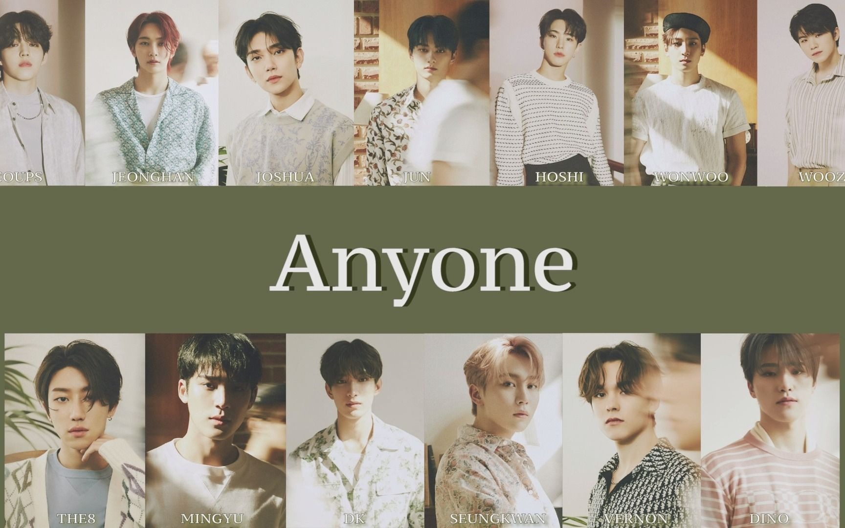 【SEVENTEEN】Anyone丨中韩双语丨认声视频_哔哩哔哩_bilibili