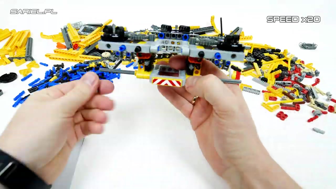 LEGO Technic 42097: Compact Crawler Crane速拼与评测_哔哩哔哩_bilibili