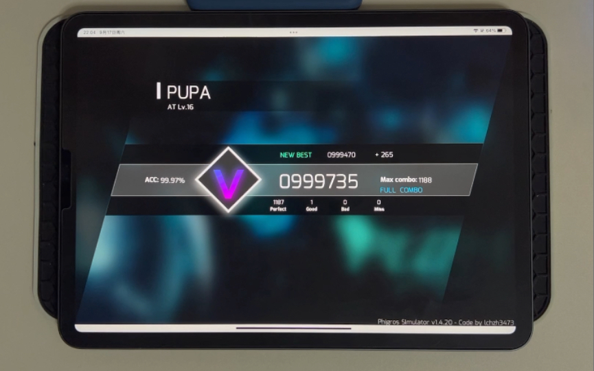 【Phigros自制】PUPA「AT 16」AP-1_音游热门视频